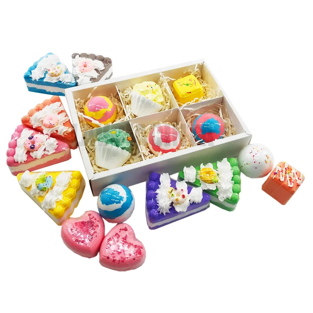 Pure Natural Spherical Stress Reducing Bath Bomb Gift Set Self ...