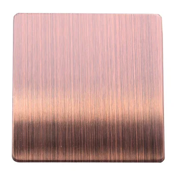Copper Clad Bronze Hairline Finish Color Stainless Steel Sheet - Buy ...