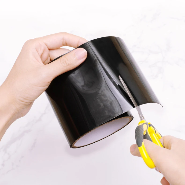 Pvc Leak Stop Tape Transparent Super Strong Adhesion Waterproof Black ...