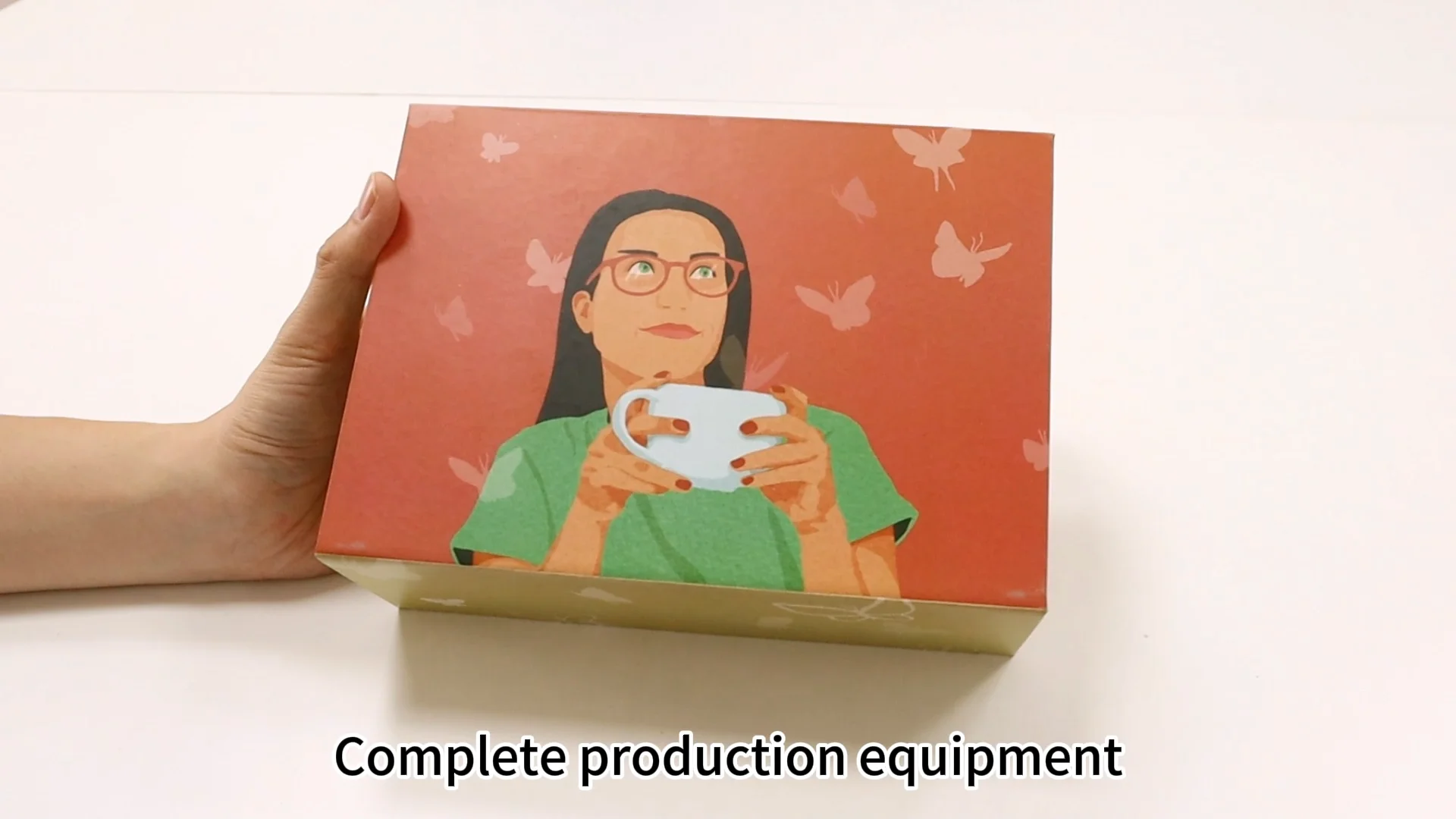 Pretty Orange Gift Box Cardboard Folding Box Magnetic Gift Box - Buy ...