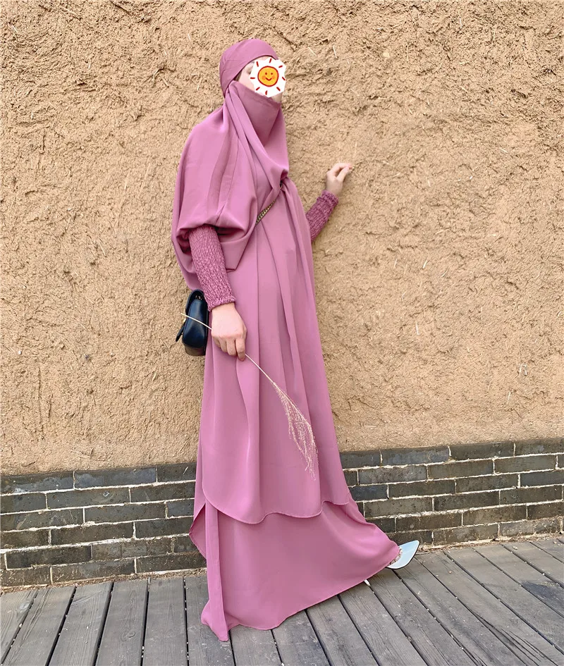 Muslim Burka Middle East Islamic Prayer 2022 Latest Islamic Jilbab Suit ...