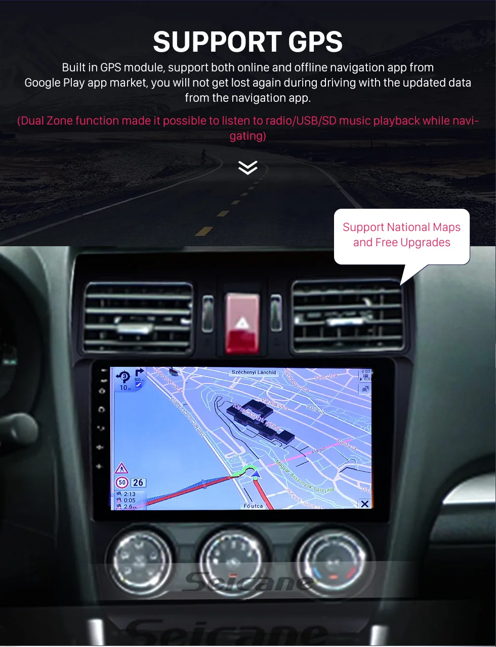 9 Inch Android 11.0 Touchscreen Car Stereo Radio With Gps Navigation ...