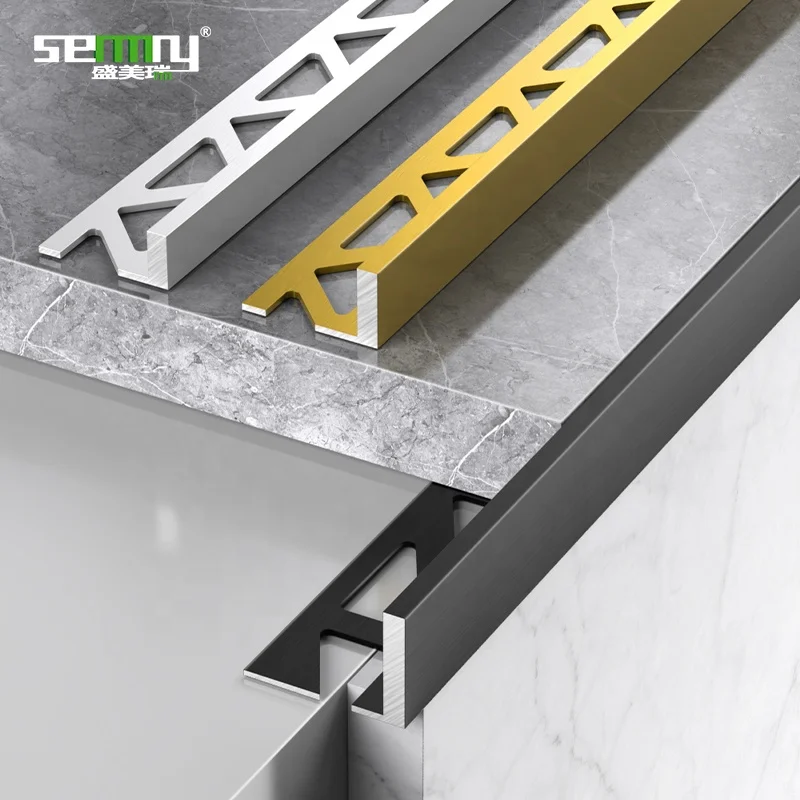 Aluminum Tile Profile Ceramic Tile Corner Bead Showroom Ceramic Tile ...