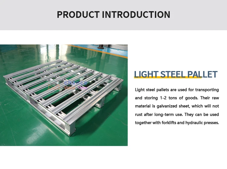 Galvanized Logistics Heavy Duty Warehouse Metal Euro Pallet Stacking ...