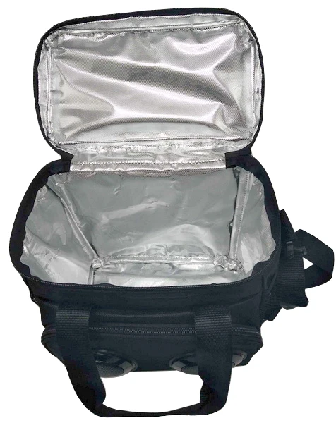 New Portable 12 Cans Thermal Cooler Bag Insulated Radio Picnic Lunch ...