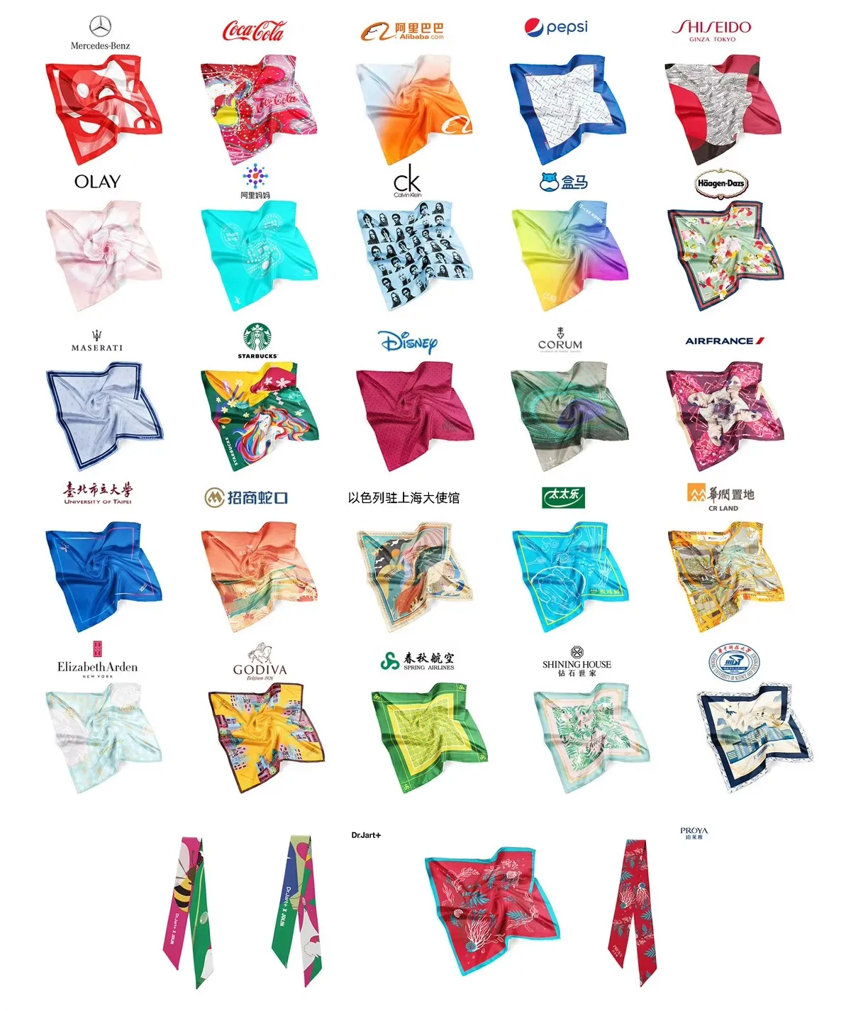 Custom Silk Scarves Printing Service - Designer Silk Scarf for Women ...