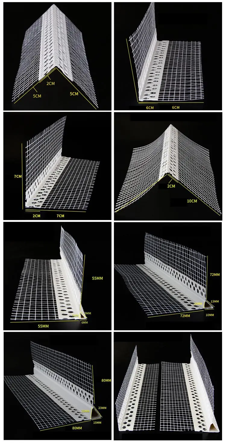 Halong Plastic Pvc Corner Bead For Plaster Drywall Construction ...
