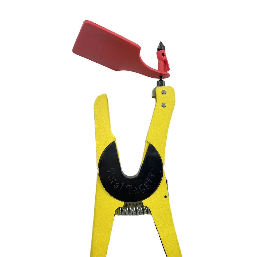 CMRFID Animal Cow Pig Sheep Ear Tag Install Tool Applicator Tagger ...