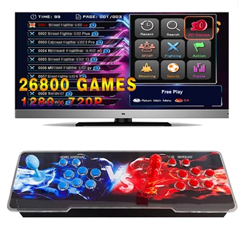 2023 New Design 3d Pandora Box Hd 26800 In 1 Retro Arcade Gaming Video ...