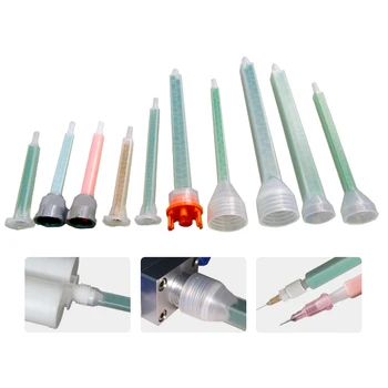 Multiple Models Square Plastic Mixers Tip Mixing Cannula Cartridge ...