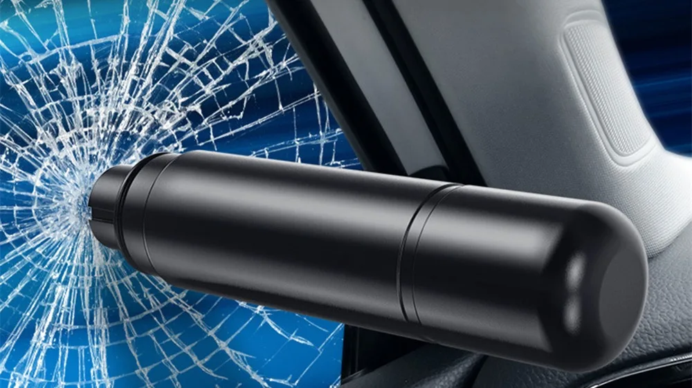 Custom Car Escape Tool With Base Car Safety Emergency Hammer Glass ...