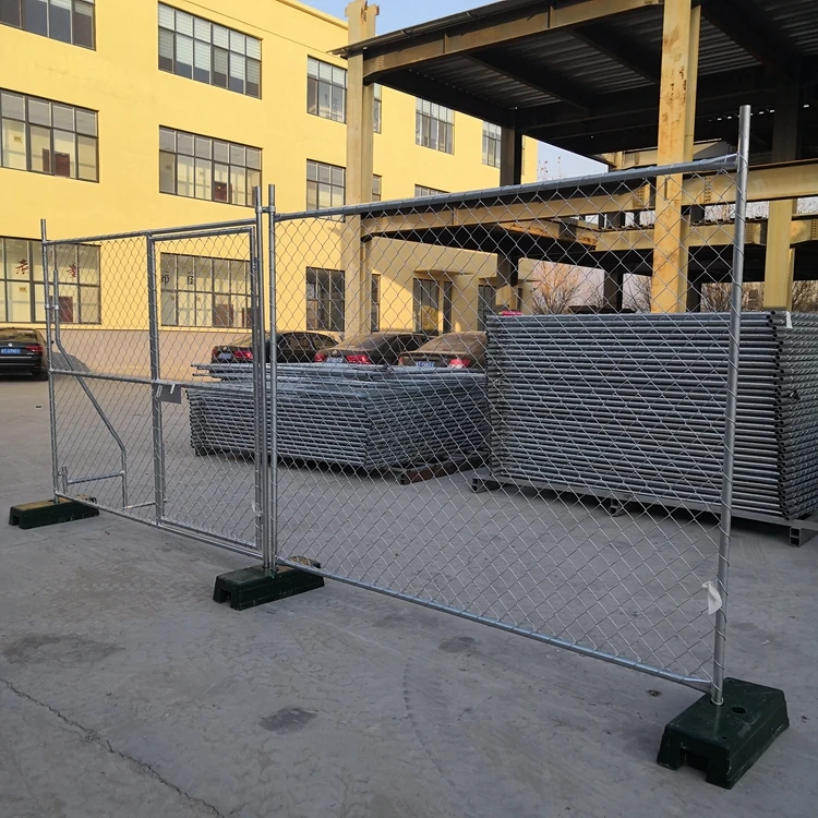 Anping Used Outdoor Building Site Event Galvanized Temporary Chain Link ...