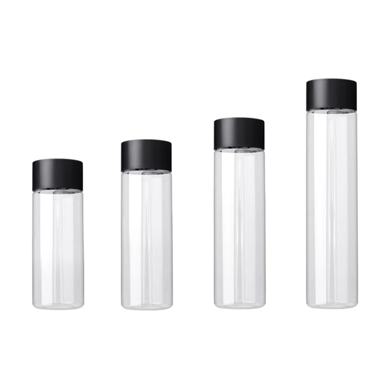 Bottle King 350ml 400ml 500ml Cylinder Pet Plastic Bottle Beverage Juice Bottles - Buy Juice ...