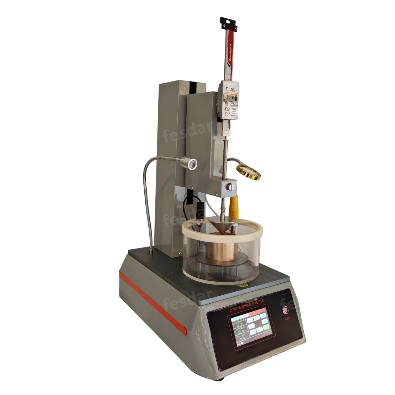 Automated Lubricating Grease Cone Needle Penetration Meter Penetration ...