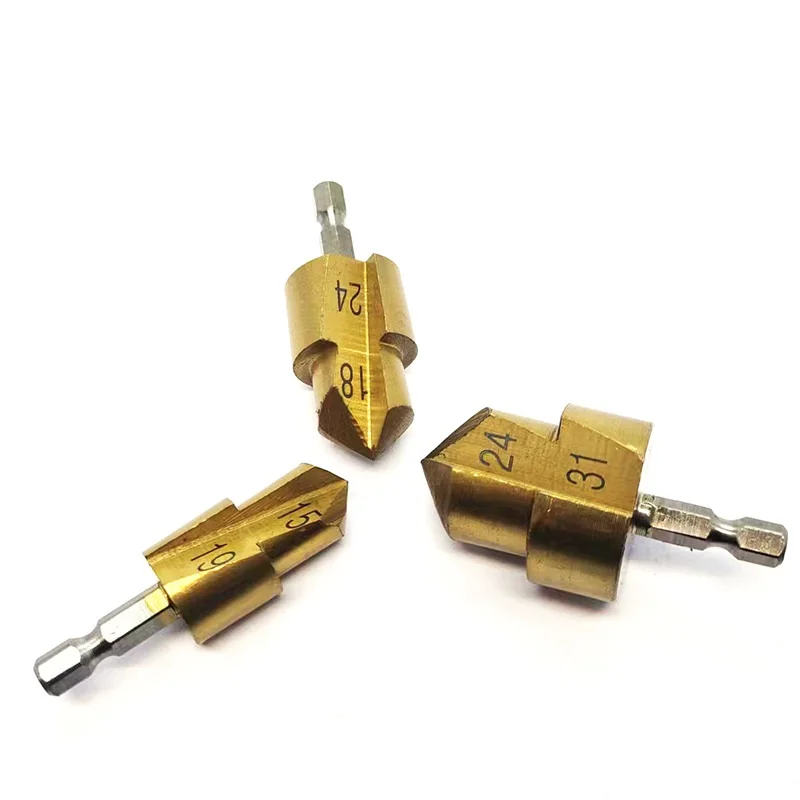 Ppr Reaming Drill Bit Pvc Water Pipe Accessories Drill Bit Hexagonal ...