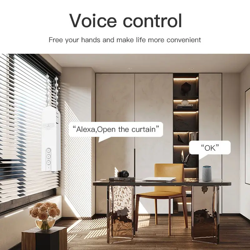 Smart Roller Shutter Motor - Tuya WIFI Zigbee Blinds