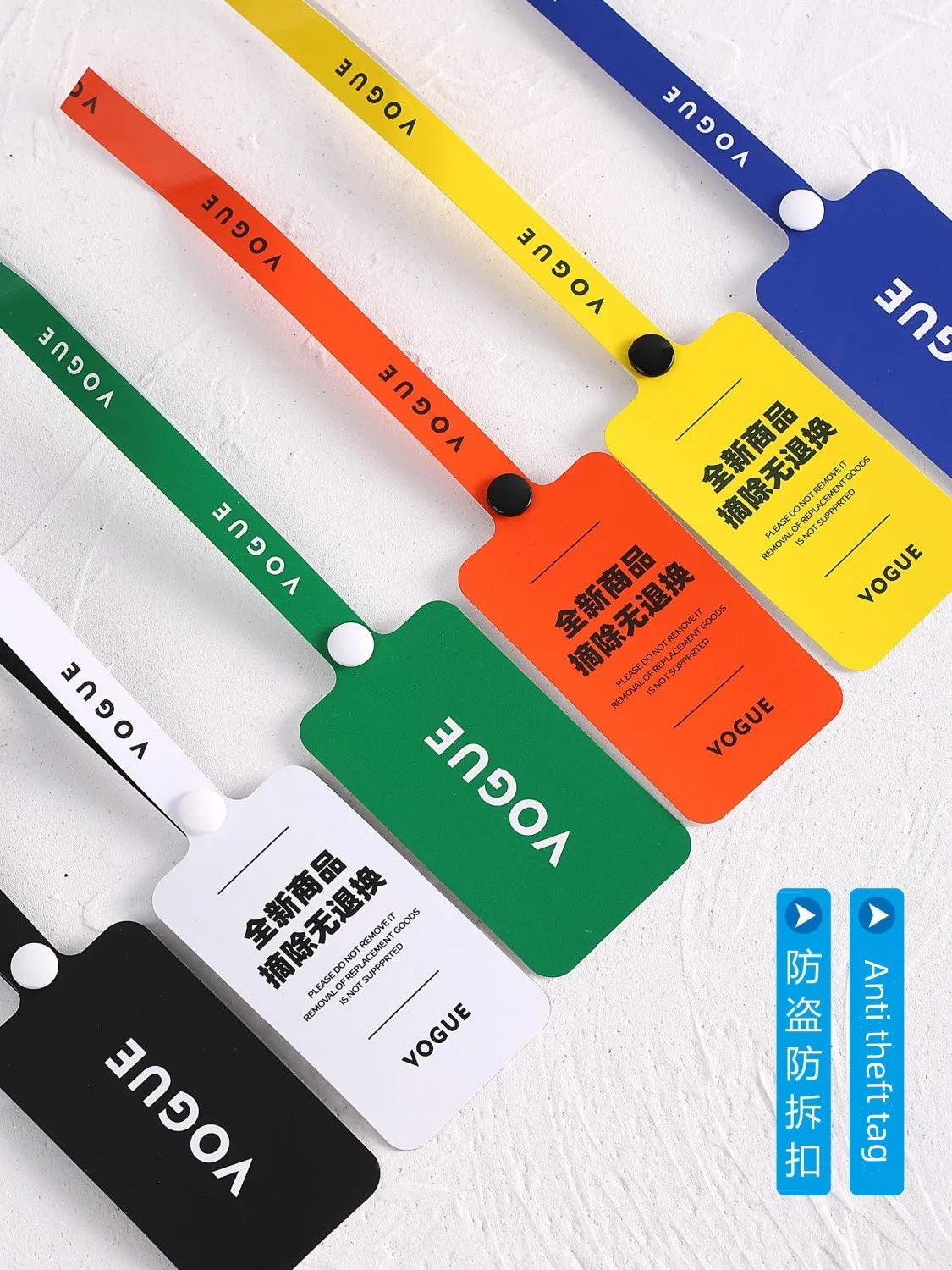 Wholesale Customized Colorful Eco-friendly Anti-theft Hanging Tags ...