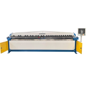 Heavy Duty Box Pan Brake Cnc Sheet Metal Hydraulic Folder For Roof ...