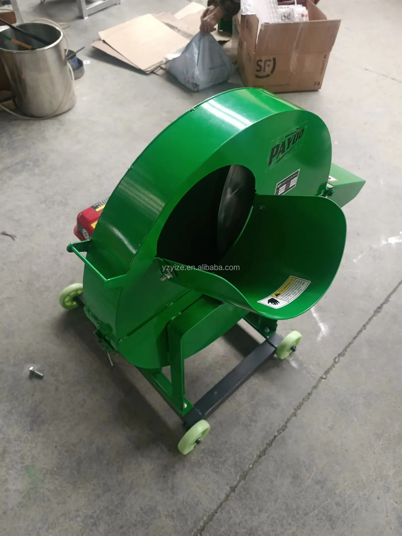 15hp Sawdust Wood Tree Branch Log Crusher Timber Shredder Cutting ...