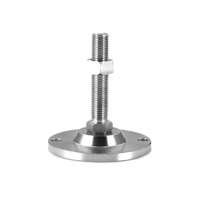 Heavy Duty Fixed Leveling Feet - Stainless Steel Options