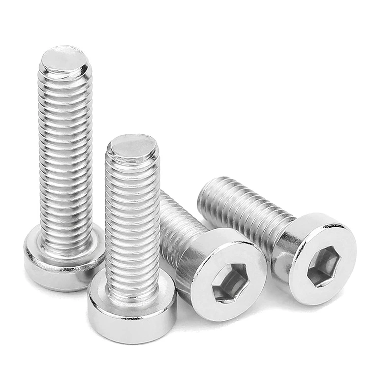 Din7984 M3 M4 M5 M6 M8 M10 304 Stainless Steel Allen Thin Low Head Hex