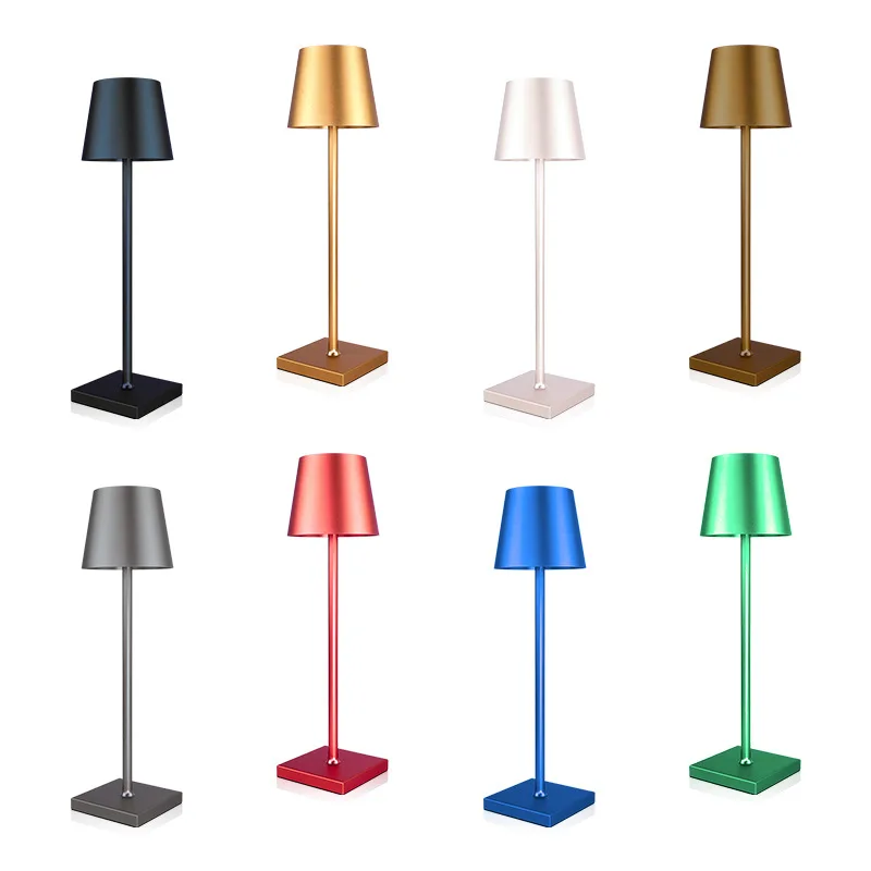 16 Color Changeable Dimmable Restaurant Hotel USB Rechargeable Led ...