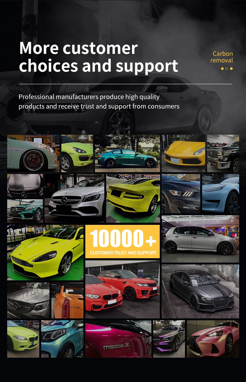 Rainbow Laser Car Wrap Vinyl - Self Healing & Color Changing