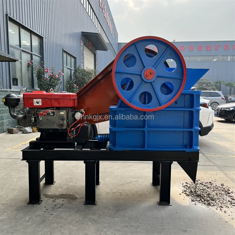 Hot Selling Ore Crusher diesel Engine Driven Portable Rock Crusher ...