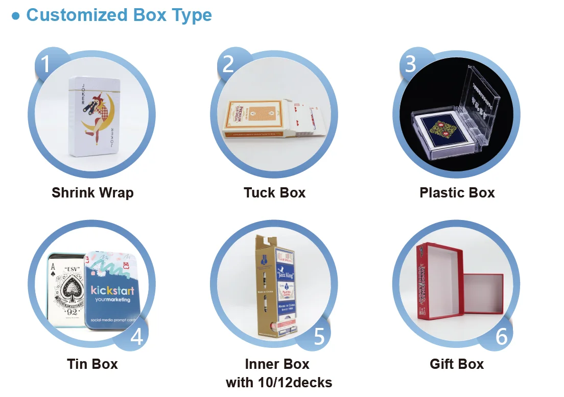 Custom Printing 310g Green Playing Cards Professional Luxury German ...