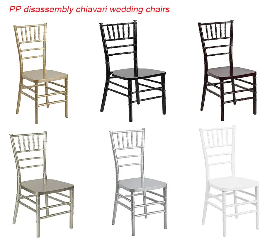 Transparent Clear Dining Chairs for Event Party Hotel Banquet Hall