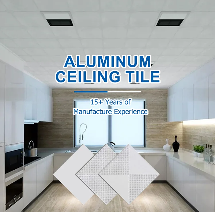 Factory Metal Ceiling Material 2x4 Acoustic Decoration Drop 3D Modern ...