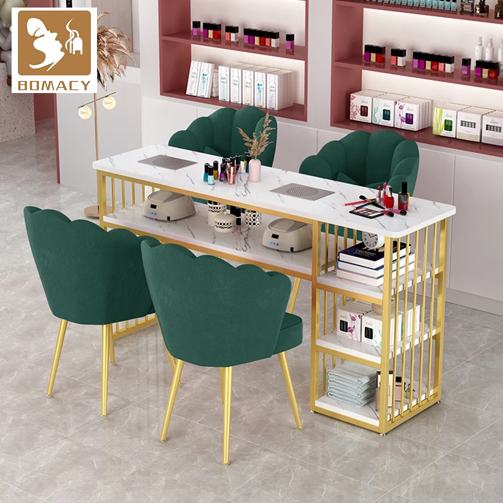 Beauty Professional Nail Manicure Table with Dust Collector