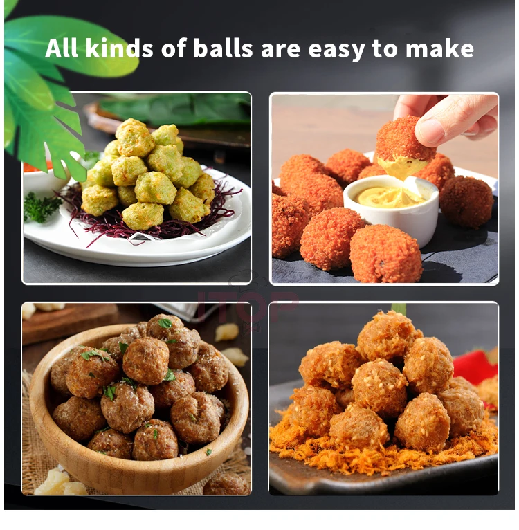 Manual Meatball Maker - Efficiently Form 5KG of Meatballs