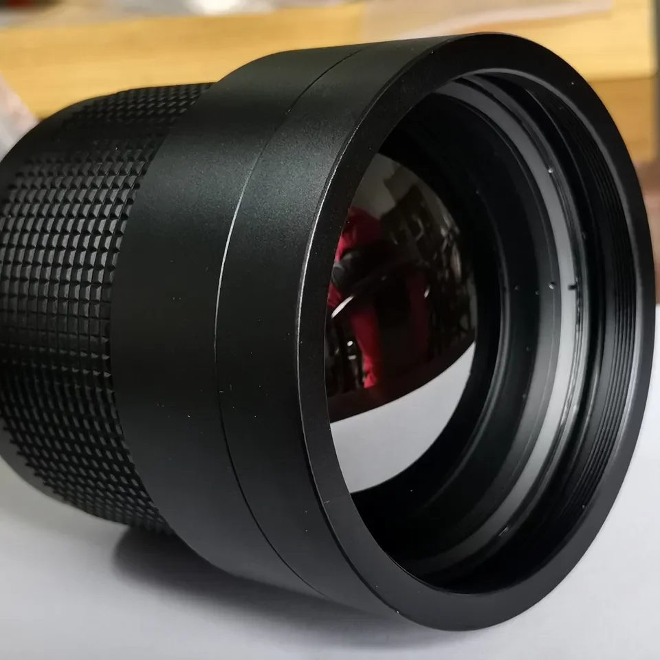 Lwir Efl 75mm F1.0 Infrared Thermal Imaging Lens 12um 17um Sensor ...