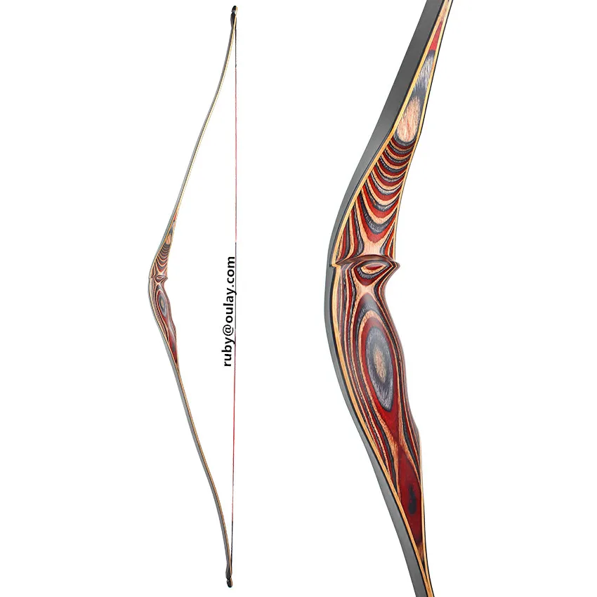 58inch Dragon RD2 One-piece Outdoor Hunting Triangle Long Recurve Bows ...