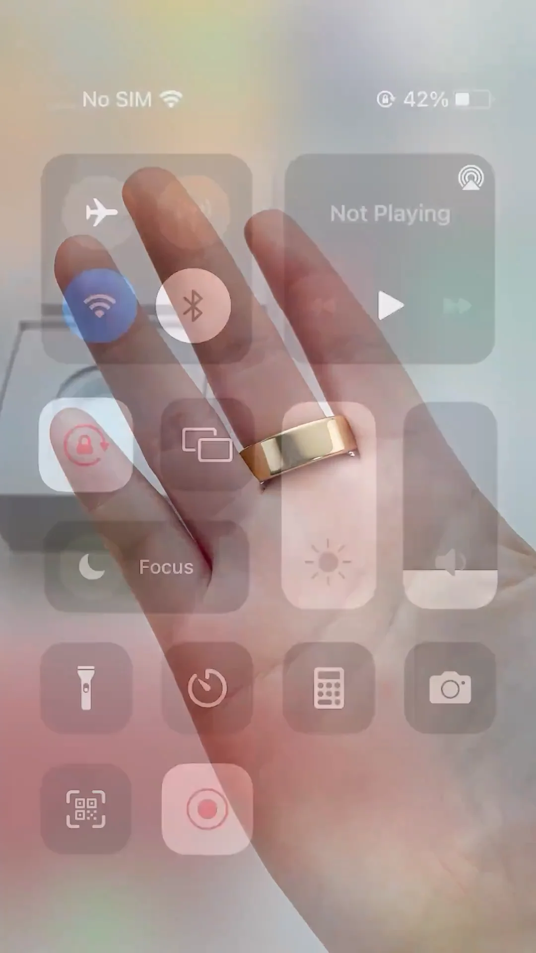 Amovan Heart Rate Monitoring Smart Health Ring For Men With Bluetooth ...