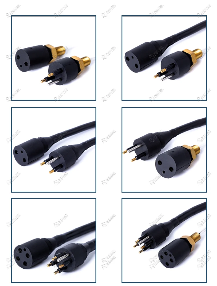 Ip69k Subconn Underwater Micro Subsea Connector 2pin 3pin 4 Pin 5pin ...