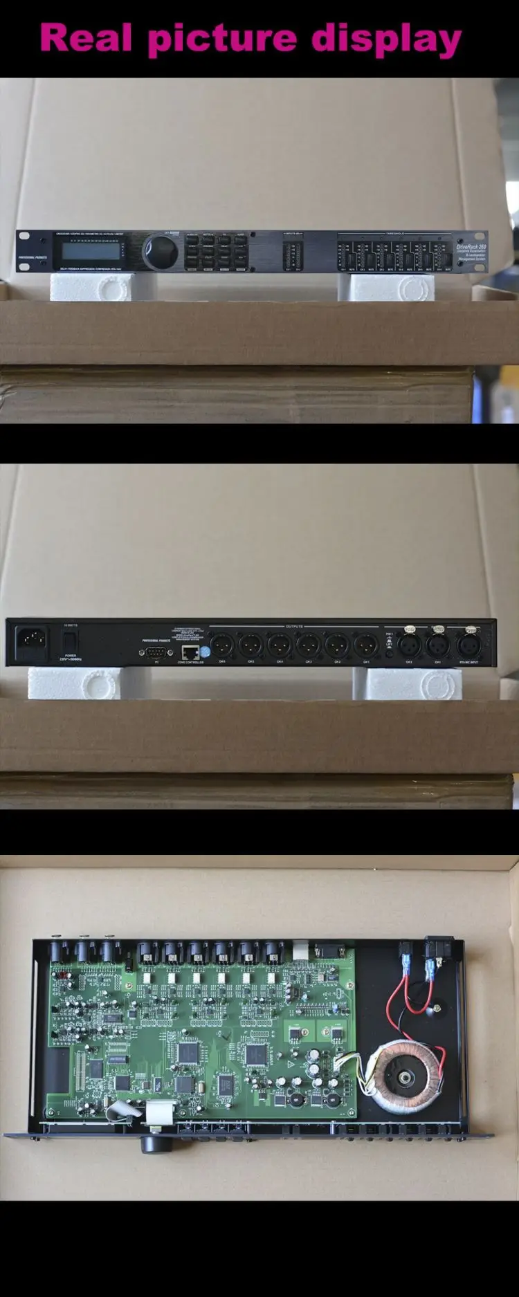 Dbx260 Audio Processor Drive Rack Dbx Driverack 260 Pa Processor Audio ...