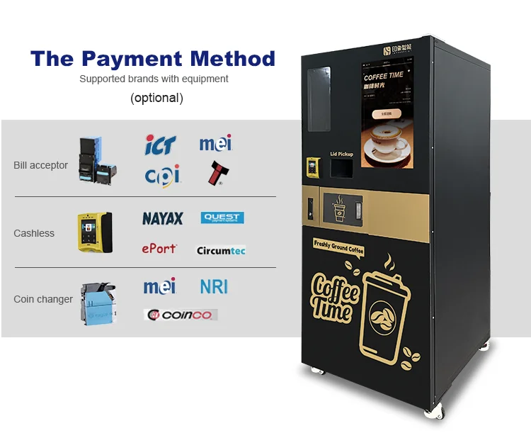 IMT High Performance Coffee Vending Machine - Fully Automatic with Touch Screen