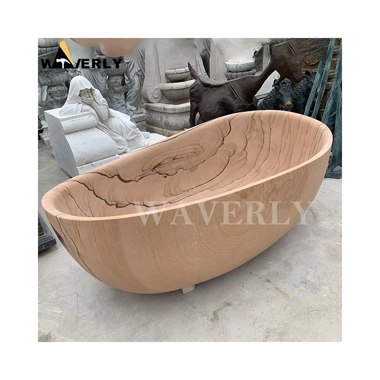 Luxury Custom Made Cheap Walkin White Marble Stand Alone Bathtub And ...