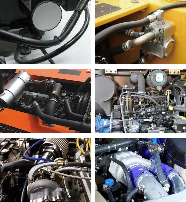 Custom Automotive Engine Coolant System Radiator Silicone Heat Shrink ...