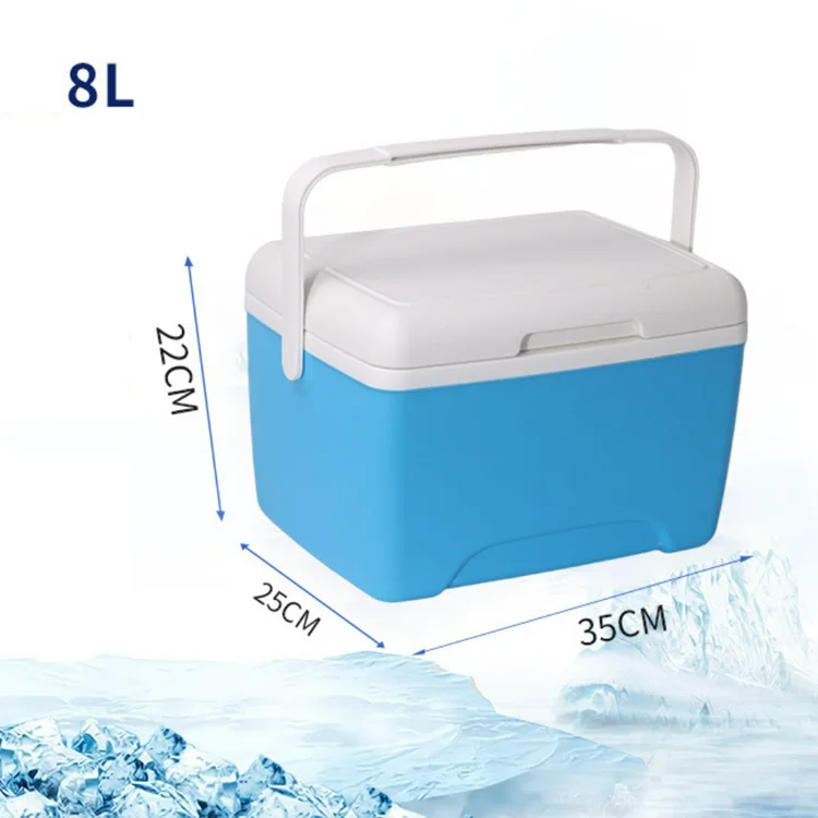 8L Outdoor Ice Chest Cooler Box - Perfect for Food Preservation