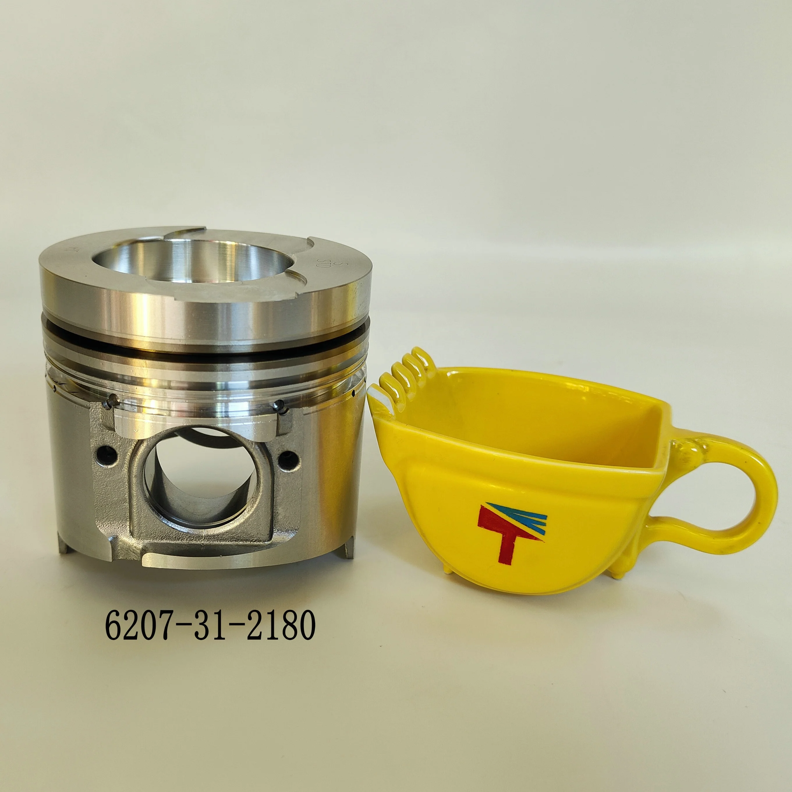 挖掘机pc200-6发动机s6d95的机械发动机零件活塞6207-31-2180 - Buy 6207-31-2180，piston ...