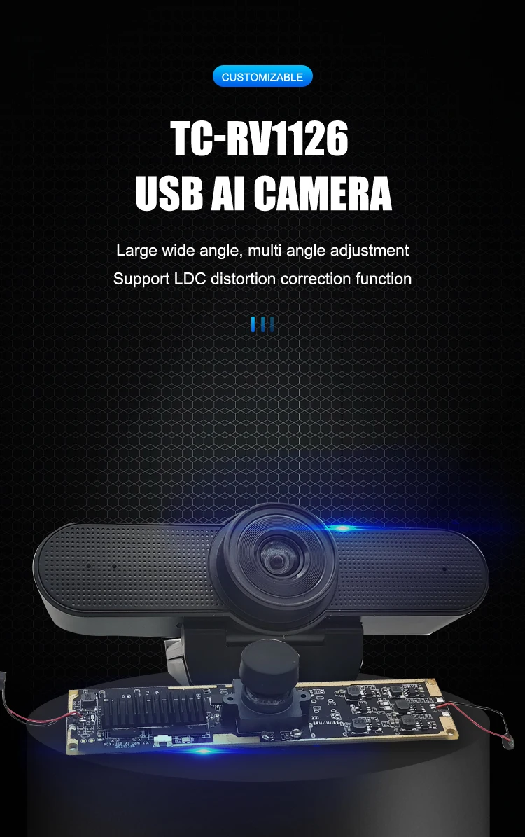 Rv1126 Industrial Imx377 Sensor 4k Support Uvc Protocol Mic Hd Face ...