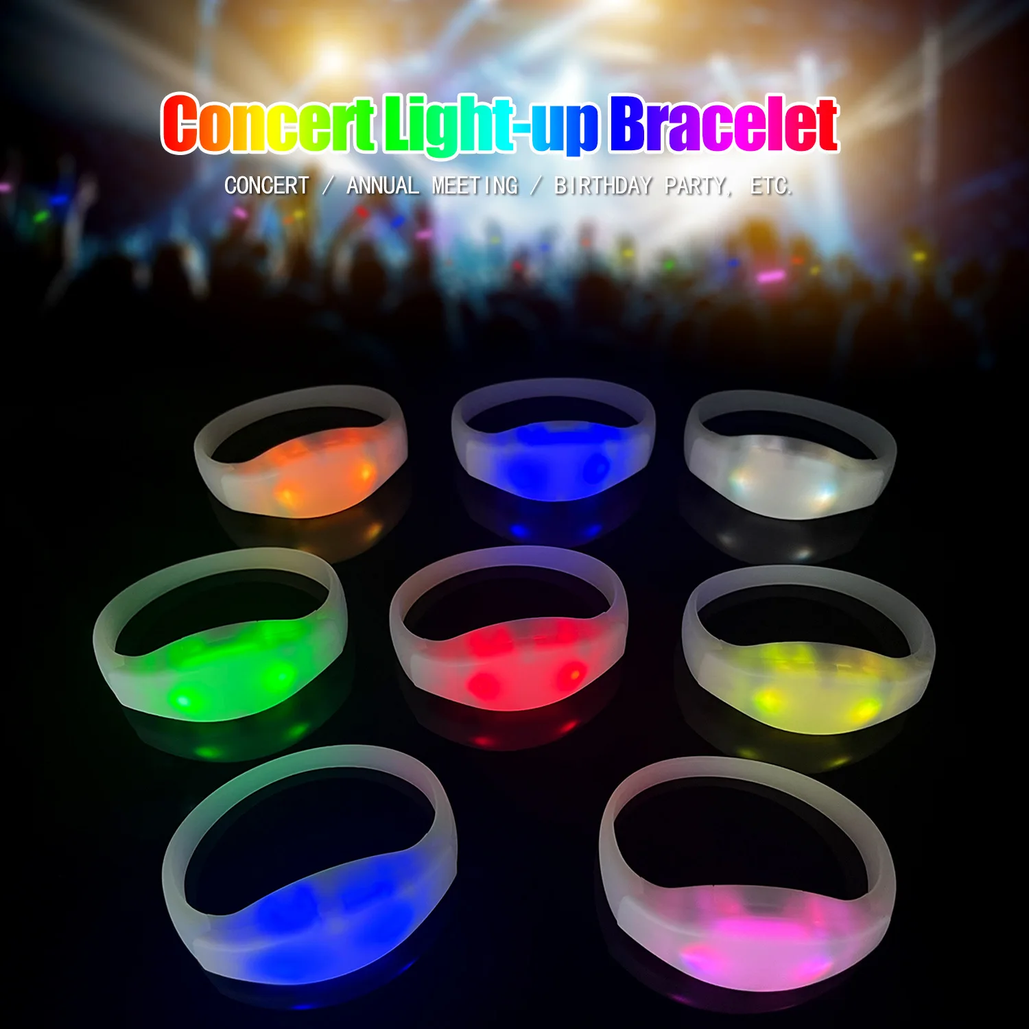 Dmx Remote Control Led Glow Bracelets Perfect Party Favors Super Star ...