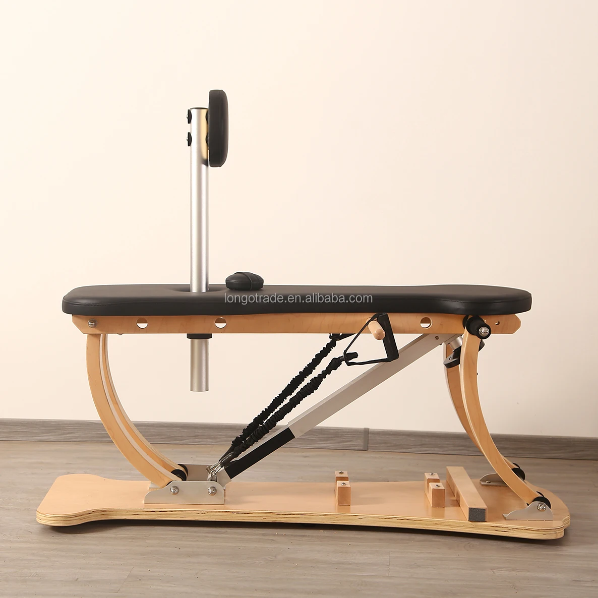 Yoga Pilates Station Rotary Chair Gyroscope Soft Equipment White Maple ...
