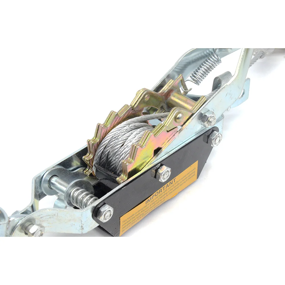 MT-9002 1TON Cable Tightener Double Hook Cable Clamp with Wire Rope ...