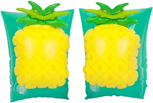 Inflatable Pineapple Arm Band Inflatable Arm Swimming Floats Bands For ...