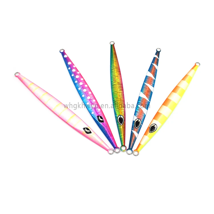 Luminous Metal Jig Vertical Slow Pitch Jigging Fast Sinking Fishing Jig Lure| Alibaba.com