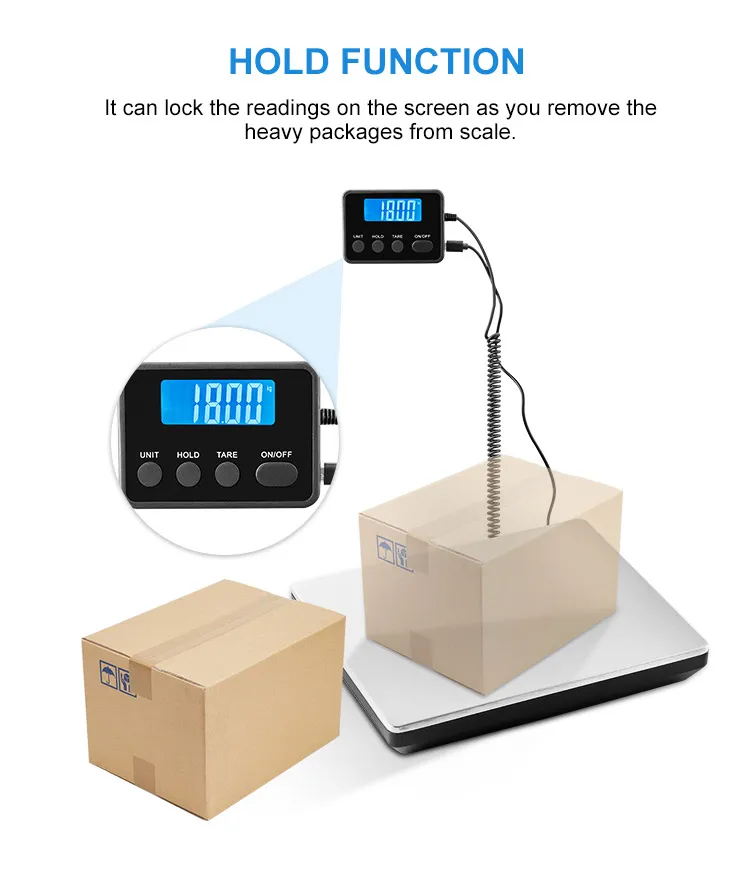 Customized 200kg Stainless Steel Electronic Package Shipping Weighing ...